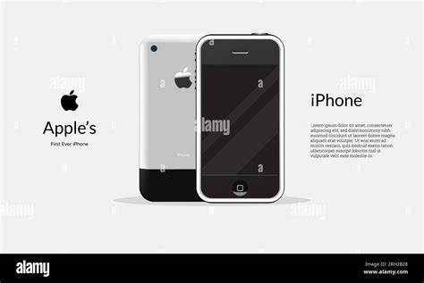 Apples First Ever Iphone Iphone 1 Front And Back Banner For Editorial