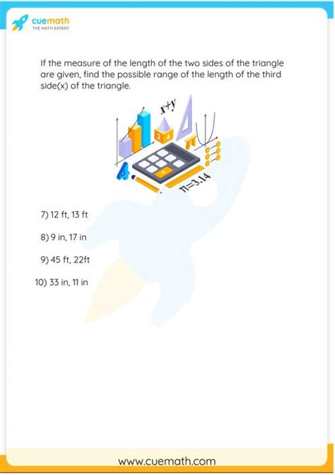 triangle inequality theorem range