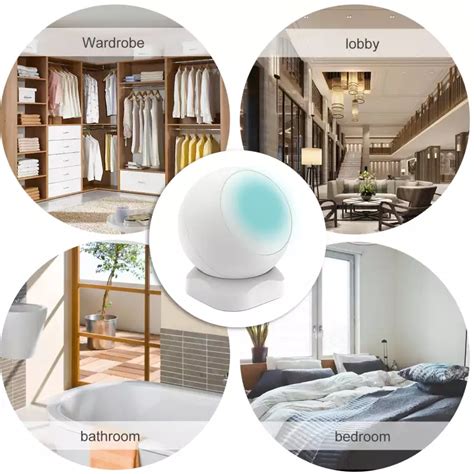 Zigbee Tuya Smart Pir Motion Sensor Wireless Infrared Detector Security
