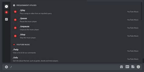 bot discord python afficher les commandes dans la barre d aide par
