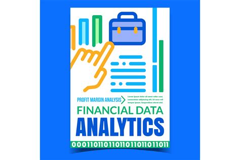 Financial Data Analytics Promotion Graphic By Pikepicture · Creative