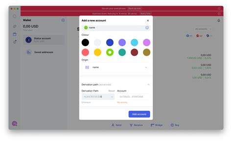 Wallet Derivation Path Is Not Pre Selected By Default When Importing