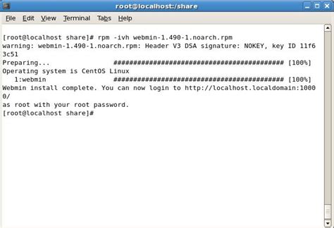 Install Webmin Di CentOS Putera Bintan Berbagi