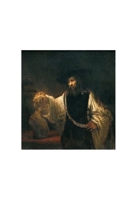 Rembrandt Aristotle With Home