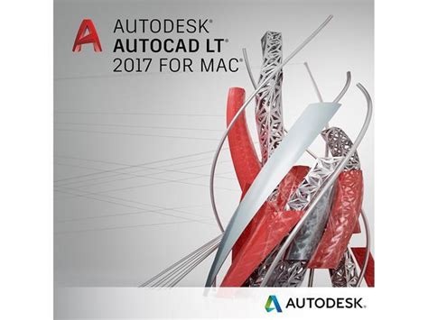 Autodesk AutoCAD LT For Mac 2017 Commercial New Single User ELD Annual Subscription With