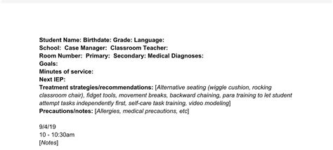 Why School Based Ots Need An Intervention Plan For Each Student Devon