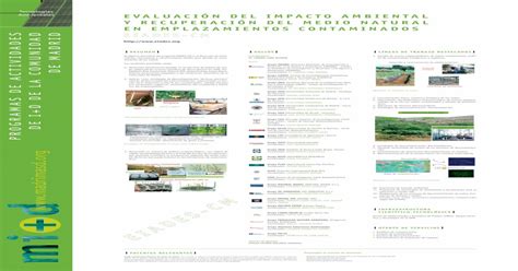 EVALUACIÓN DEL IMPACTO AMBIENTAL Y · PDF fileción de la dimensión y ...