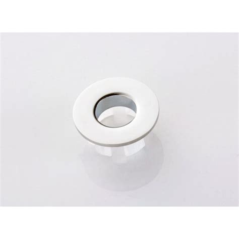 Chromed Brass Basin Sink Overflow Cover Insert Hole Trim Various Types On OnBuy