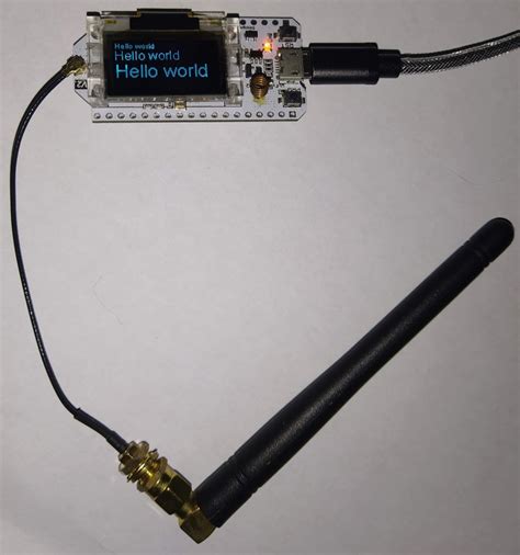 One Of The Nodes Of The Network Complete With Its Antenna Download