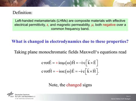 Metamaterial Powerpoint Negative Refractive Index Ppt
