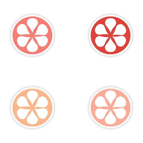 Assembly Realistic Sticker Design On Paper Orange Vector Ai Eps