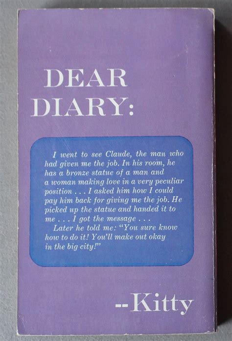 Diary Of A Sex Kitten The Scorching Secret Journal Of A Mod Nymphet