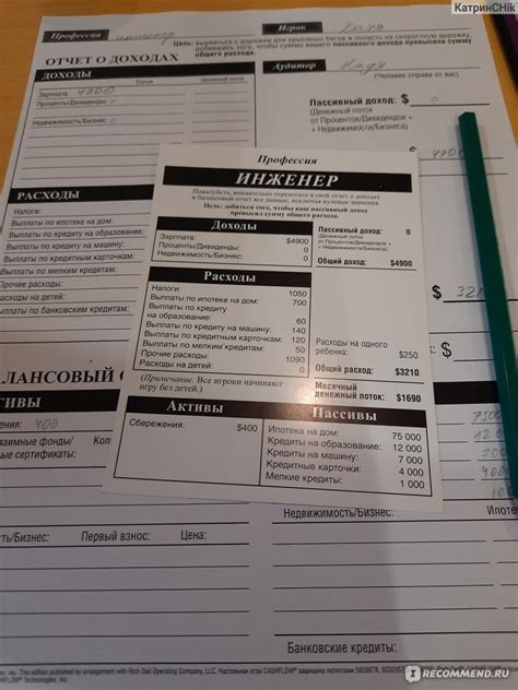 Настольная игра Денежный поток Cashflow 101 - «Мой опыт игры в Денежный ...