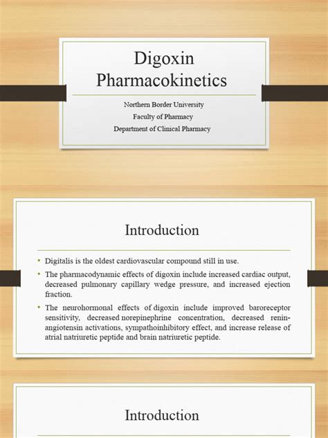 Digoxin Pharmacokinetics Pdf Pharmacokinetics Creatinine