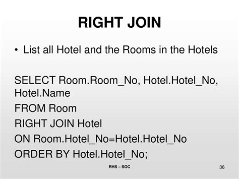 Ppt Sql Queries Ordering And Grouping And Joins Powerpoint