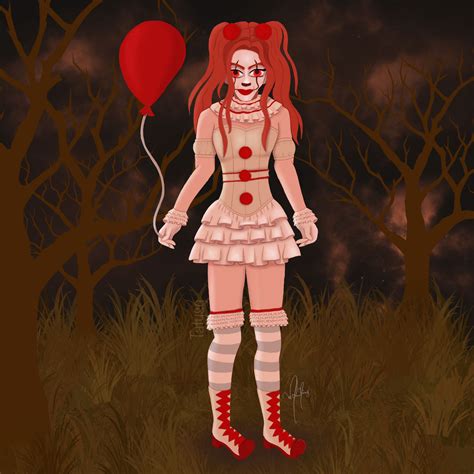 Pennywise Girl By Tatysantannag On Deviantart