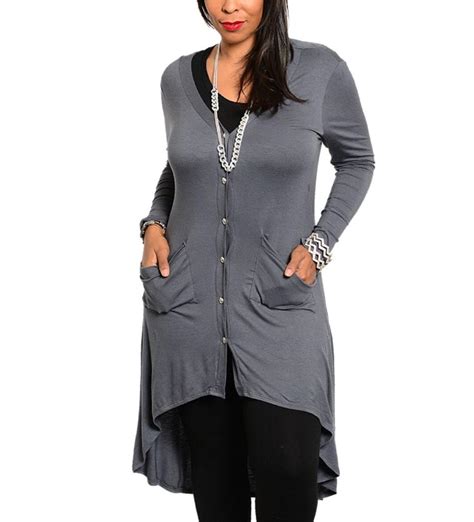 Long Gray Cardigan Plus Size Shop Cardigan Plus Size Women Great