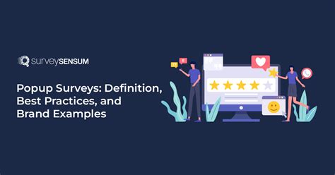 Pop Up Surveys The Ultimate Guide