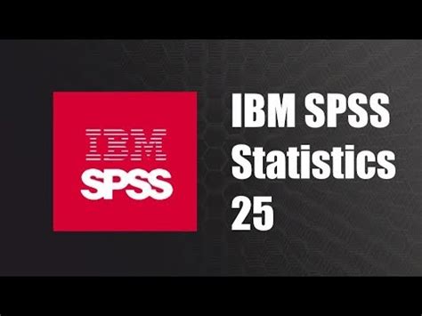 IBM SPSS 25 FULL CRACK F T
