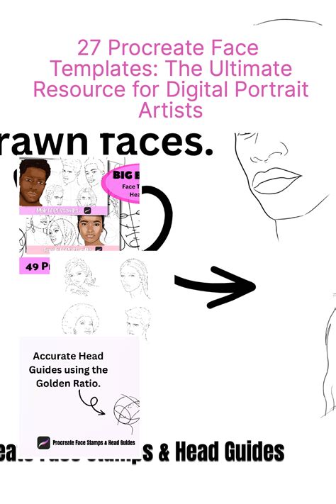Procreate Face Templates The Ultimate Resource For Digital Portrait Artists Artsydee