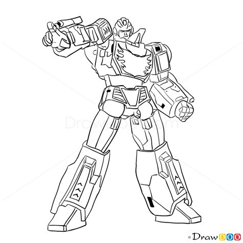 How To Draw Hotrod Transformers