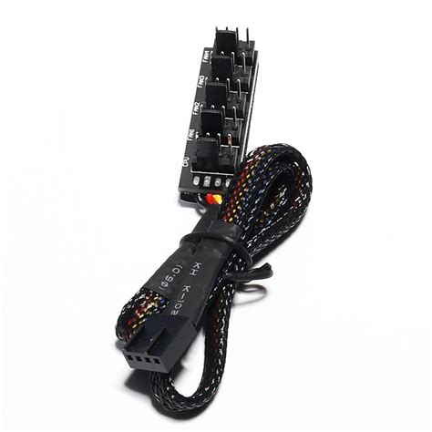 FAN HUB 1 TO 4 1 TO 5 4Pin 3Pin PWM แฟนฮบ สายพดลม สายขยายชองพดลม 3 4 PIN Shopee Thailand