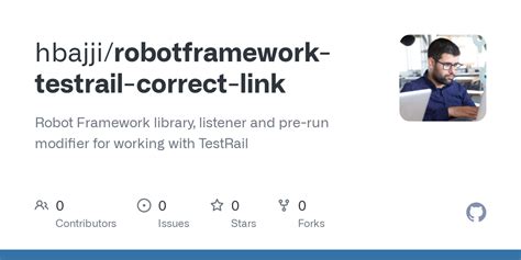 Github Hbajjirobotframework Testrail Correct Link Robot Framework