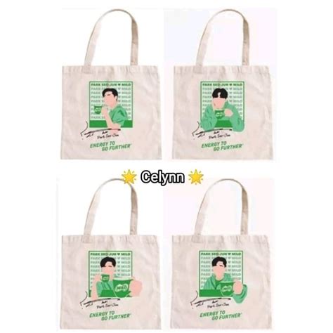 Limited Edition Milo X K Idol Premium Canvas Tote Bag Collectibles Shopee Malaysia