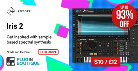 Izotope Iris 2 Synth Month Sale Exclusive 93 Off 👍 R Plugindeals