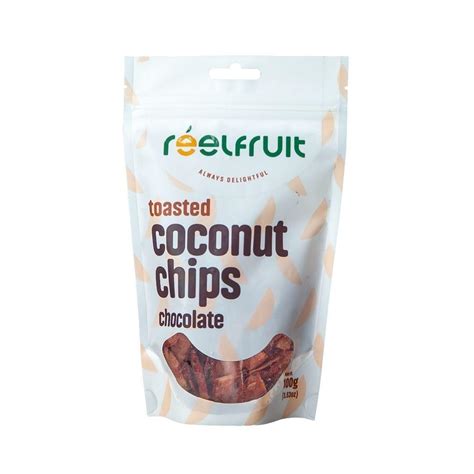 Toasted Coconut Chips Chocolate 100g African Market Dubai