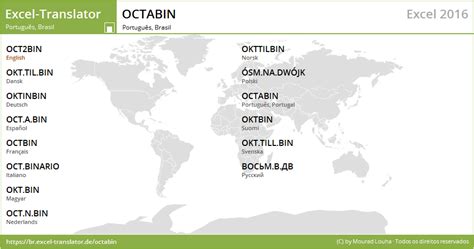 octabin excel translator