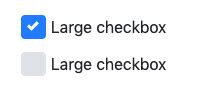 Css How Can I Change The Size Of A Bootstrap Checkbox Stack Overflow