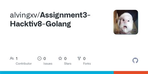 Github Alvingxvassignment3 Hacktiv8 Golang