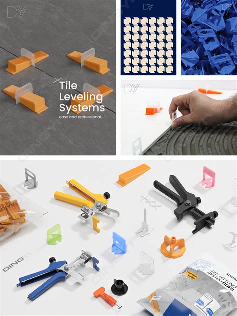 Plastic Tile Leveling System Clips Wedges Good Quality Nivelador De Pisos Self Leveling Tile