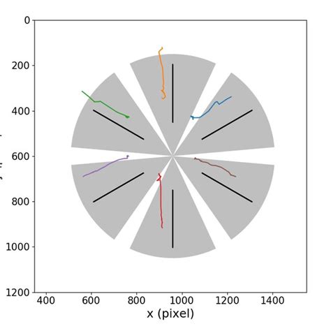 Visualization Of The Gaze And Object Trajectories Download Scientific Diagram