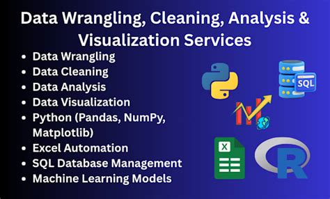 offer data wrangling cleaning analysis visualization in python