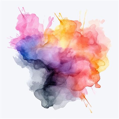 Premium Ai Image The Water Colour Gradient