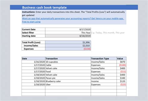 Transaction Sheet Template The Key To Accurate And Efficient Financial Management
