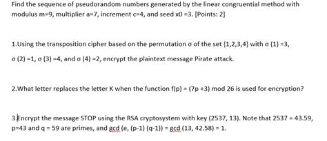 Solved CHAPTER Number Theory And Cryptography Discrete Chegg