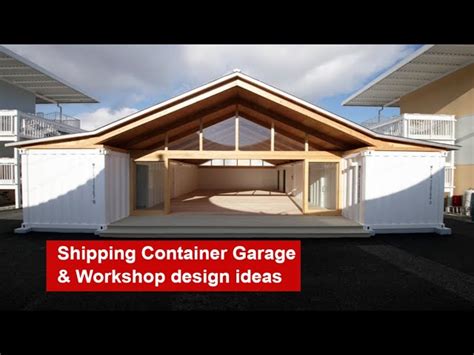 Shipping Container Garage Kits Shipping Container Homes And Buildings