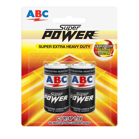 Jual Abc Baterai R14 C Spw 2b Shopee Indonesia