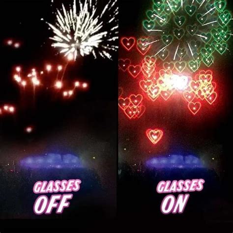 Premium Fireworks Diffraction Glasses Vogue Gadget