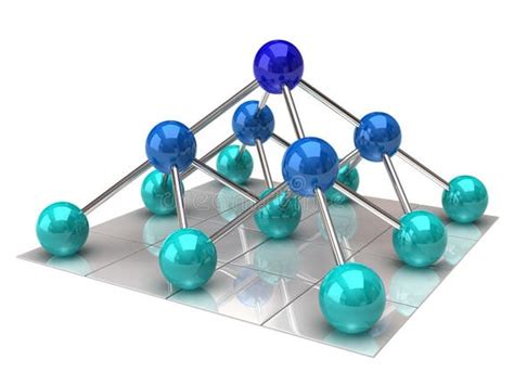 Team Network Structure Stock Illustrations 12752 Team Network