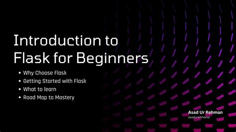 Introduction To Flask Web Development For Beginners