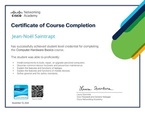 Découvrir La Plateforme De Formation Netacad De Cisco Eportfolio Jn