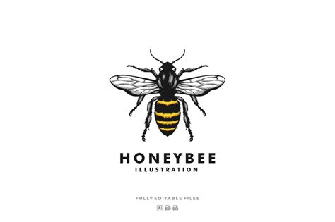 Item Honey Bee Color Macot Logo By Ivanartnivora Shared By G4ds