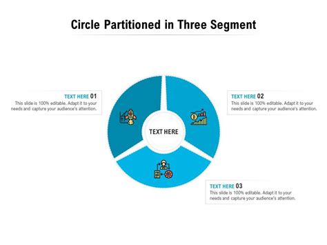 Circle Partitioned In Three Segment Templates PowerPoint Presentation Slides Template PPT