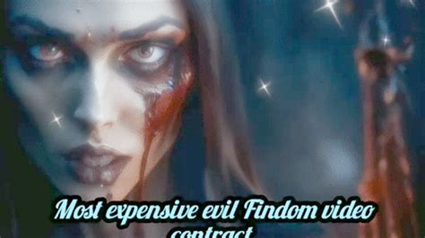 Most Expensive Evil Findom Video Contract Donadiablasexyworld Devil