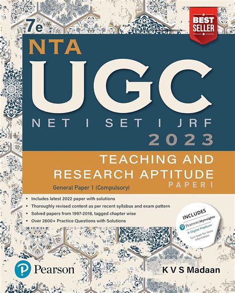 Buy Nta Ugc Net Setjrf Paper 1 Teaching And Research Aptitude 2023