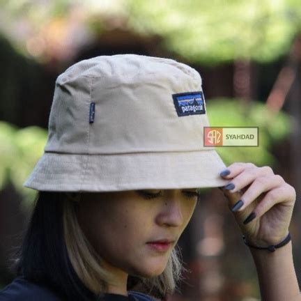 Bucket Hat Women Bucket Hat Men Women Embroidery Patagonia Distro